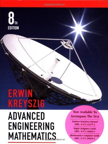 Advanced Engineering Mathematics, 8th Edition: Kreyszig, Erwin ...