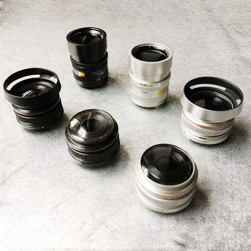 HXMZDQ 6 PCS Non-Working Fake Dummy DSLR Camera Lens Model Photo Studio ...