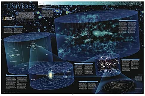 Maps International Glow in the Dark Poster - Stars & Constellations Map ...