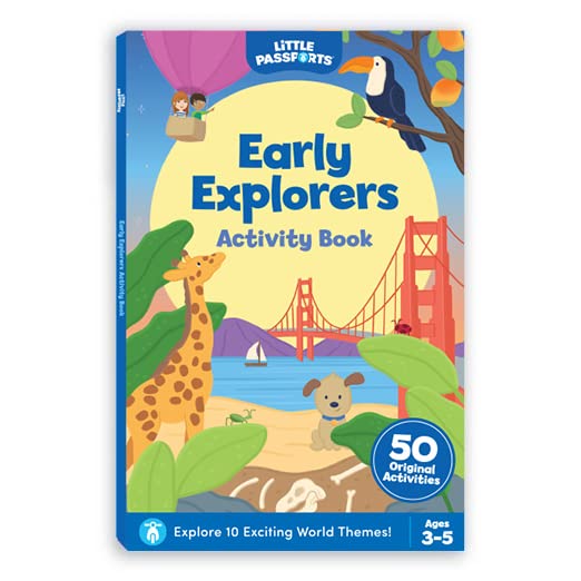 Little Passports: Early Explorers Activity Book | Ages 3–5 | 50 Global ...