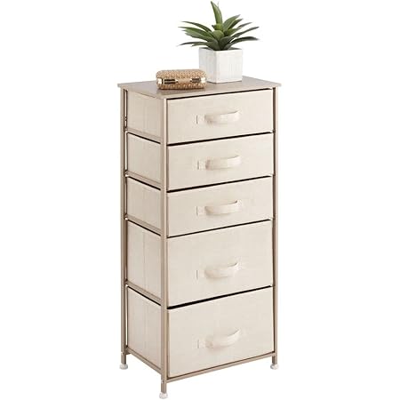 Amazon.com: mDesign Storage Dresser End/Side Table Night Stand ...