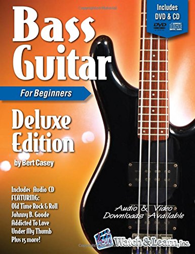 Amazon.com: Bass Guitar Primer Book for Beginners - Deluxe Edition with ...