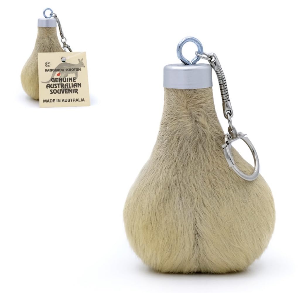 Genuine Kangaroo Scrotum Key Ring Australia Made Melbourne : Amazon.com ...