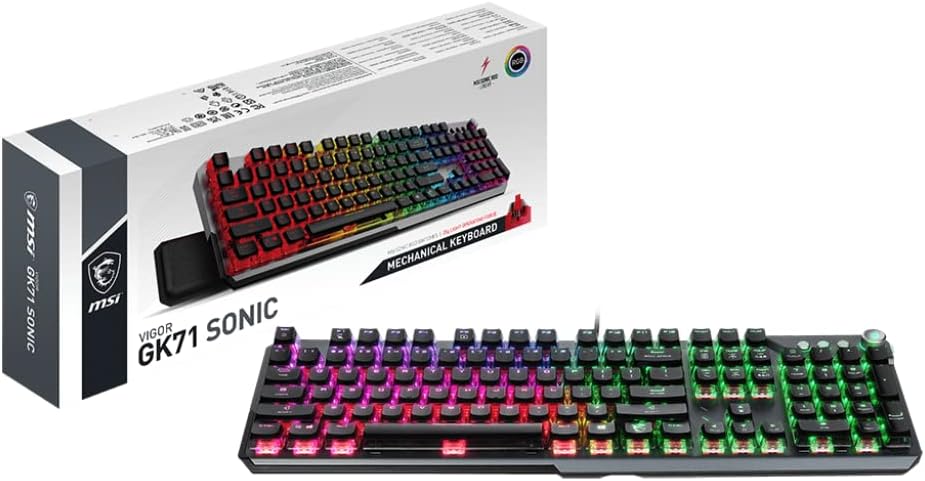 Amazon.com: Rosewill Mechanical Gaming Keyboard with Cherry MX Red ...