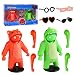 Amazon.com: Gang Beasts Action Figures | Red & Green| Collectible Toys ...