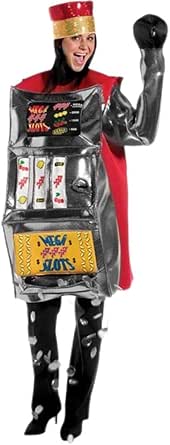 Amazon.com: Slot Machine Adult Costume (Size: Standard 44) : Clothing ...