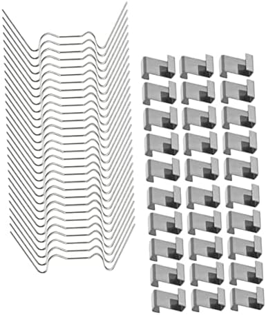 Amazon.com: OFFSCH 100Pcs Greenhouse Glazing Clips Includes Z Type Wire ...