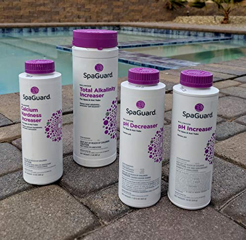 SpaGuard Balancer Bundle (pH Decreaser, pH Increaser, Alkalinity ...
