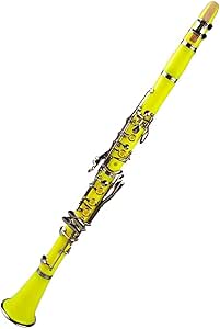 Amazon.com: Clarinet Set Yellow Bakelite Body Bb-toned White Copper ...