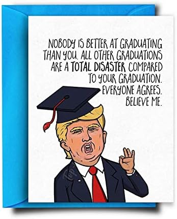 Amazon.com: Funny Graduation Card - New Grad Card - Congratulations ...