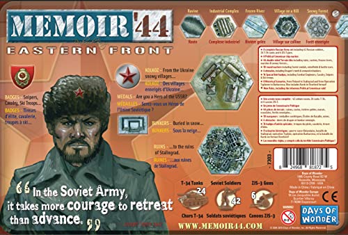 Snapklik.com : Memoir 44 Eastern Front Board Game EXPANSION ...