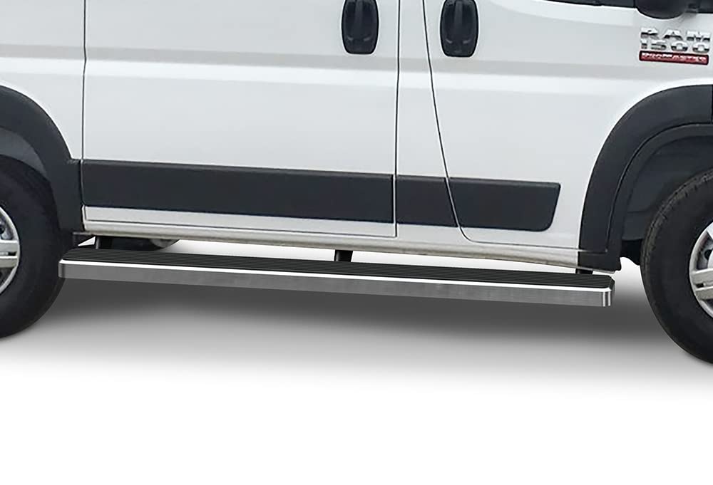 Amazon.com: APS Running Boards 5 inches Silver Compatible with Ram ...