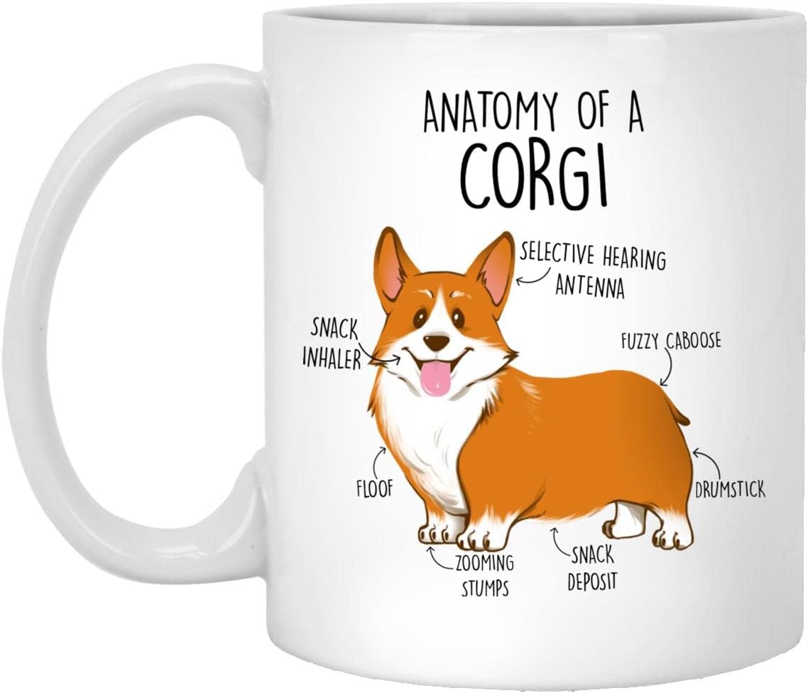 Amazon.com: GreenStar Gifts Corgi Coffee Mug, Cute Corgi Gift, Dog ...