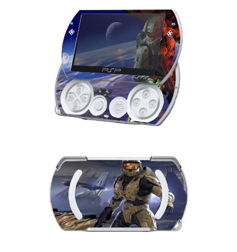 Amazon.com: Halo Cool Skin Sticker Decal Cover for SONY PSP Go : Video ...