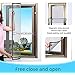 DIY Magnetic Window Screen Adjustable Mesh Screen Protector Fits Max 32 ...