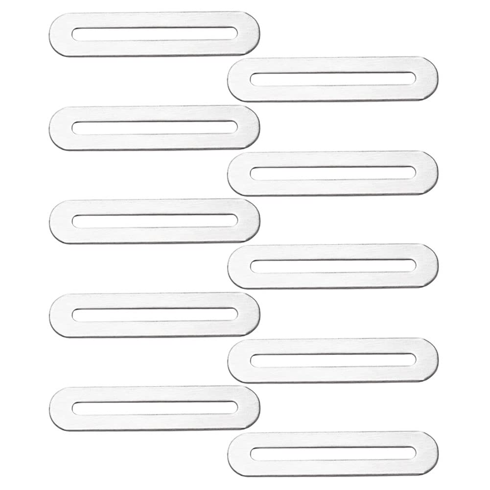 Amazon.com: LB-LAIBA 10 Pcs Metal Connector Slideable Slotted Brackets ...