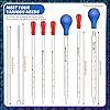 Salco 16 Pieces Graduated Pipettes Set - 10 ml, 5 ml, 3 ml, 2 ml, 1 ml ...