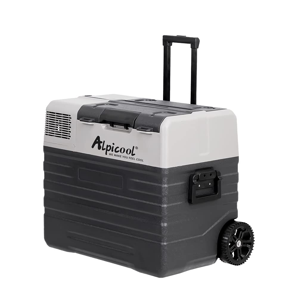 Buy Alpicool 52L NX52 Portable Fridge 12V 24V Cool Box Electric zer Box ...