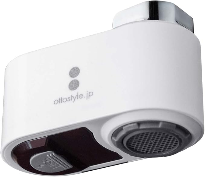 Amazon | ottostyle.jp 自動水栓 タッチレス水栓 蛇口自動センサー 2種類のセンサー 直接手を触れないので衛生的 節水 節約 蛇口取付け型 簡単取り付け USB充電 ...