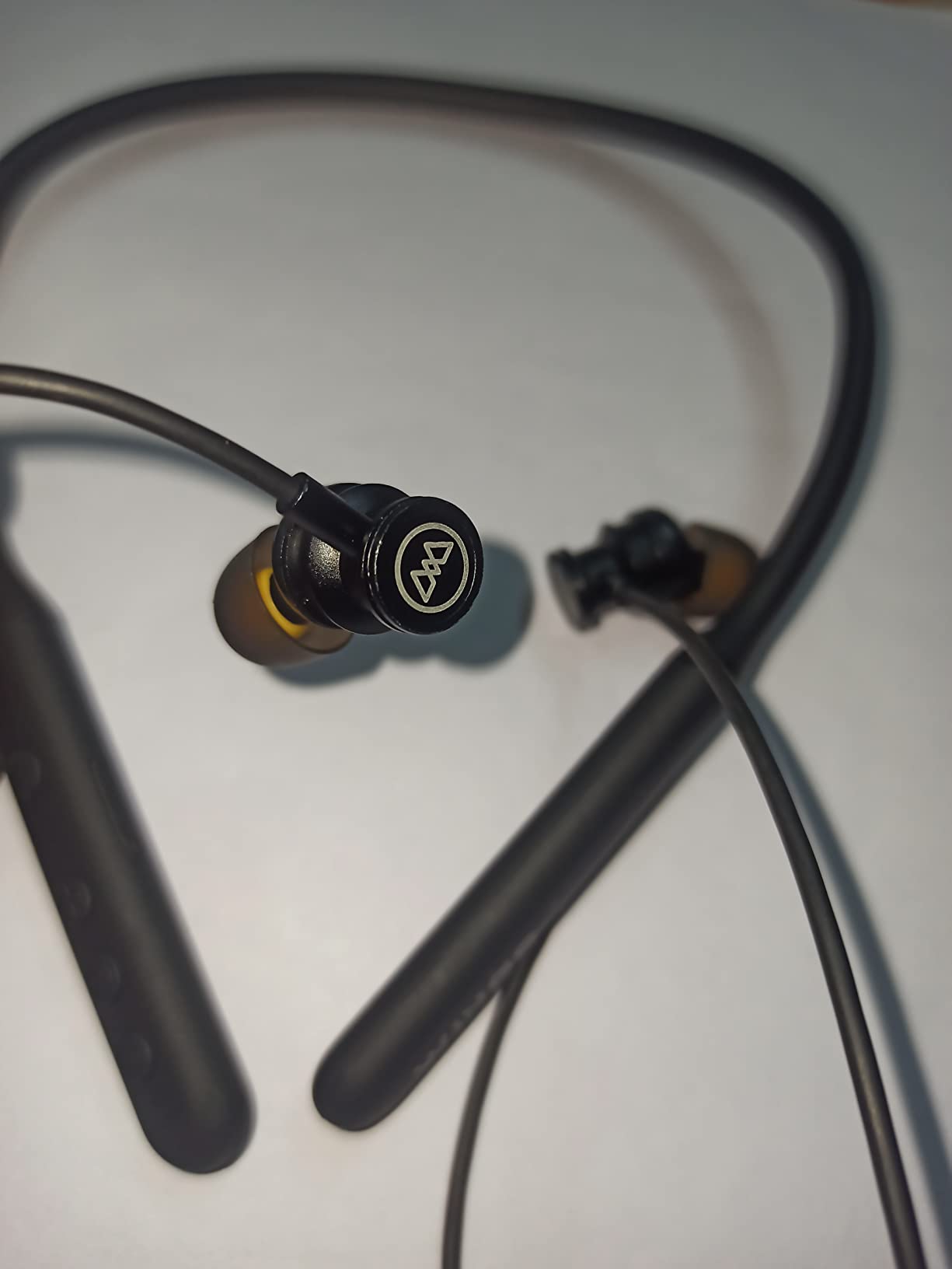 Wings Phantom 110 Neckband in Ear with ENC Mic,Dual Pairing, 20 hrs ...