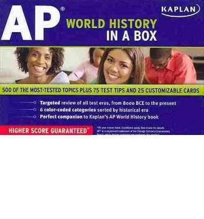 Kaplan AP World History in a Box (Cards) - Common: By (author) Kaplan ...