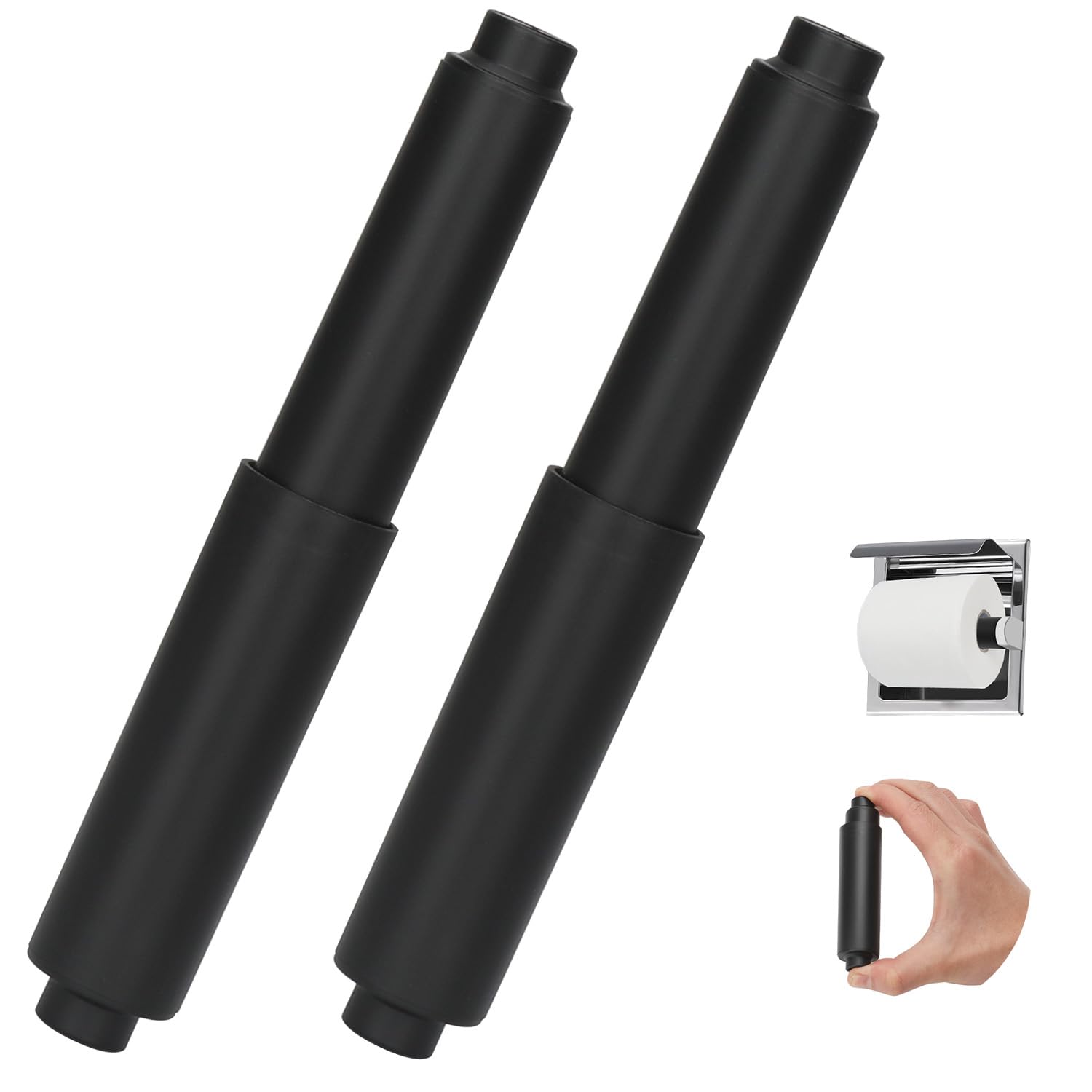 Amazon.com: Toilet Paper Holder Roller Replacement, 2Pcs 6.5inch ...