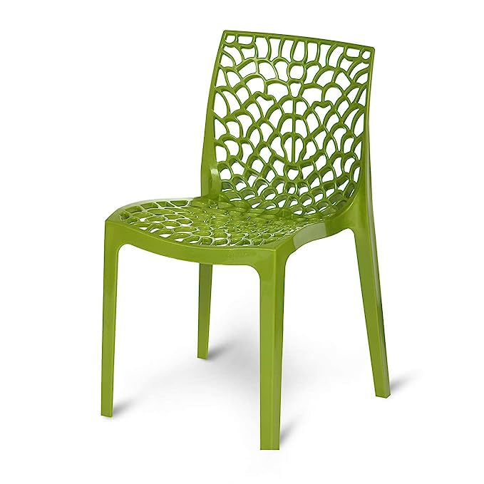 SkyGlamour Supreme Web Plastic Chair | Plastic Chair for Living Room ...