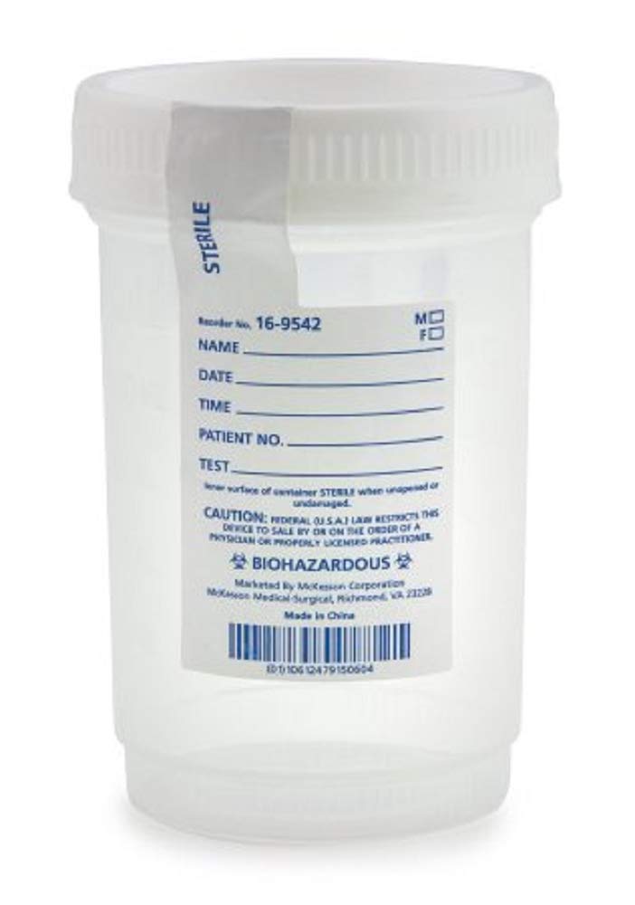 Buy AMZ Pack of 300 Sterile Specimen Cups 4 oz Urine Specimen ...