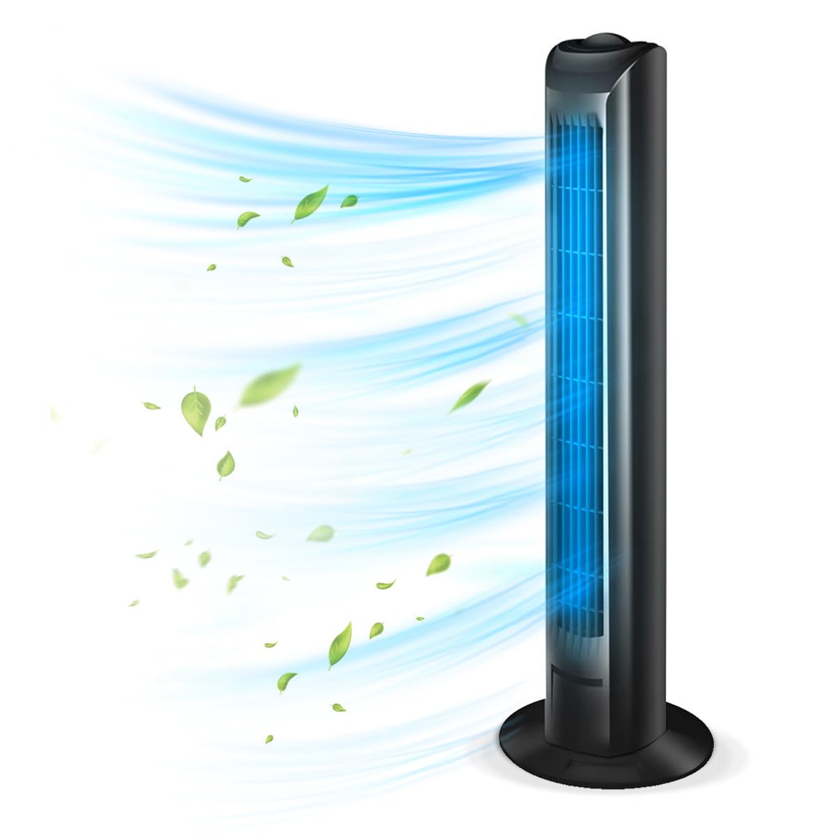 Buy Tower Fan Electric Fans Quiet Cooling 32-inch 3 Speed 90 ...