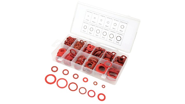 M2-M8 Washers Set QTEATAK 280-Piece Insulation Washer Kit - 8 Sizes M2 ...