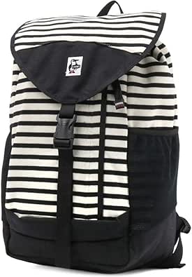 Amazon | [チャムス] Day Book Pack Sweat Nylon メンズ Black Border/BK | CHUMS ...