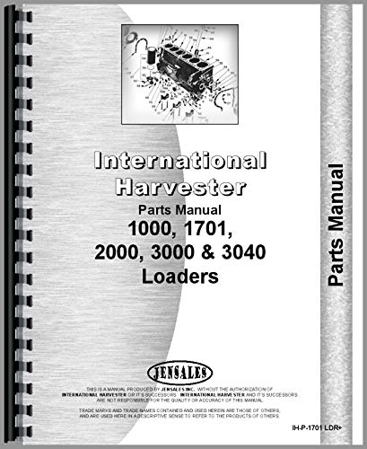 International Harvester 2001 Loader Attachment Parts Manual: unknown author: 6301147689672 ...