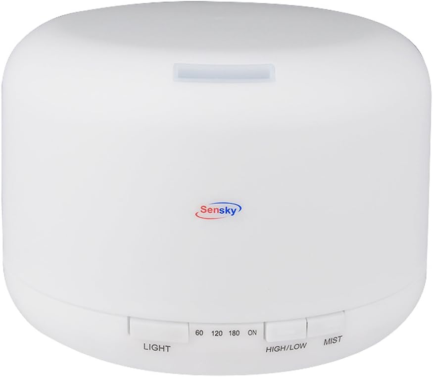 Amazon.com: Sensky JSQ007 500ml Ultrasonic Aroma Diffuser Humidifier ...