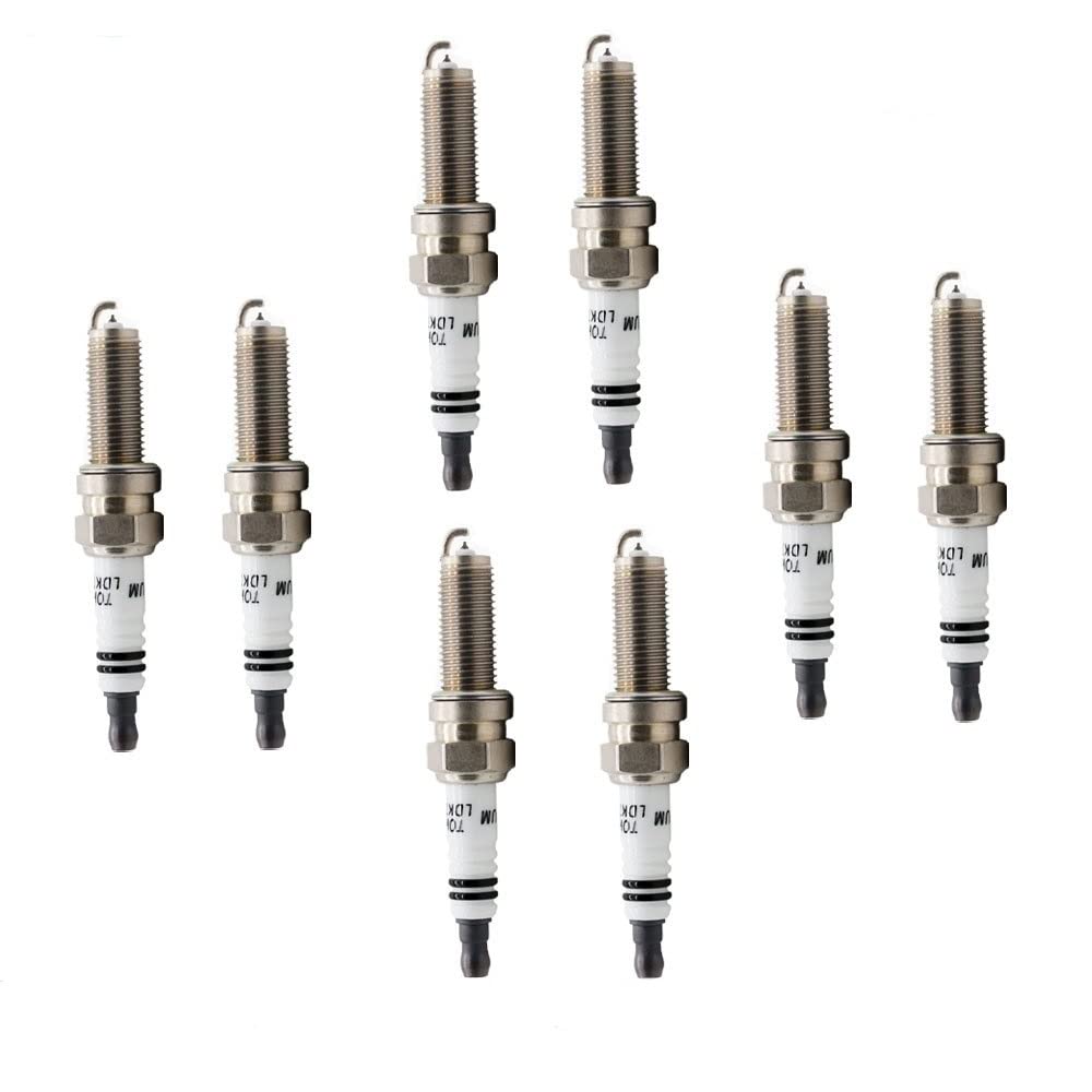 Amazon | 4-8PCS プラチナスパークプラグ LDK7RTIP 交換用キャンドル LKR7BIX-P(1396) LKR7BI8 ...