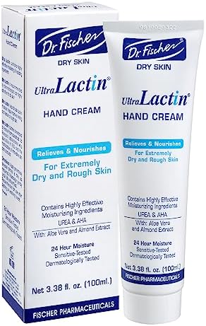 Amazon.com : Dr. Fischer Dry Skin Ultra Lactin Hand Cream 3.38floz ...