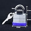 Weatherproof Outdoor Padlocks - Heavy Duty Shackle, Keyed Alike, Pack ...
