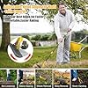 Amazon.com : Dual-Action Thatch Rake for Lawn – Efficient 15" Thatching ...