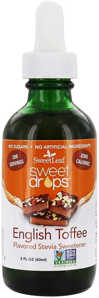 Amazon.com: SweetLeaf Stevia Liquid Sweet Drops - English Toffee ...