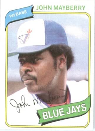 Amazon.com: 1980 Topps Baseball Card #643 John Mayberry Mint ...