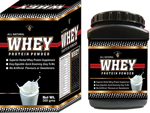 Whey Protein Powder (300gm) All Natural (Pack Of 1) : Amazon.in: Health ...
