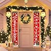 Amazon.com: Avezano Merry Christmas Banner 3Pcs Xmas Happy New Year ...