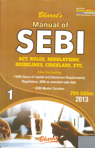 Manual of SEBI Act, Rules, Regulations, Guidelines, Circulars Etc. (Set ...