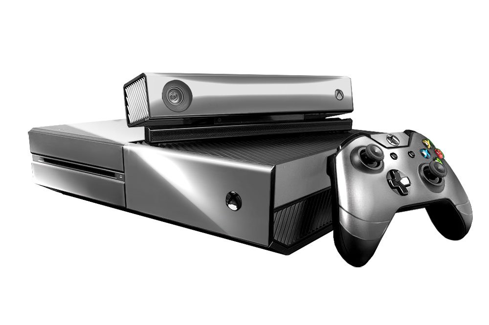 Amazon.com: Silver Chrome Mirror Vinyl Decal Faceplate Mod Skin Kit for ...
