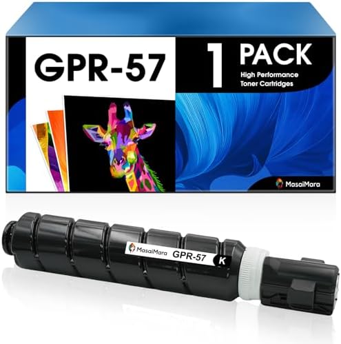 Amazon.com: MasaiMara GPR-57 GPR57 0473C003 Black Toner Cartridge ...