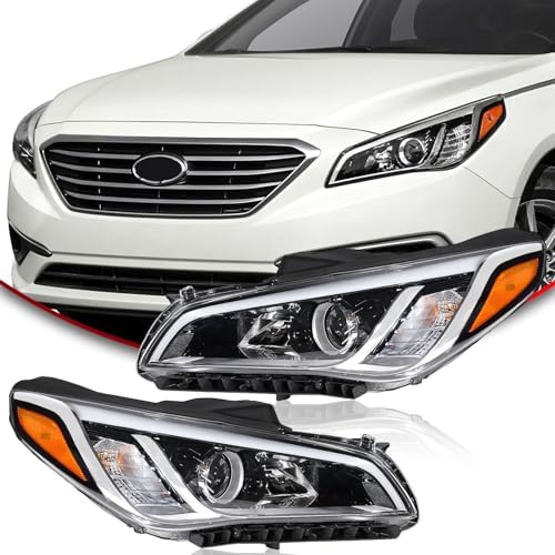 Amazon.com: JZ AUTO Headlights Assembly with Parking lamp Compatible ...