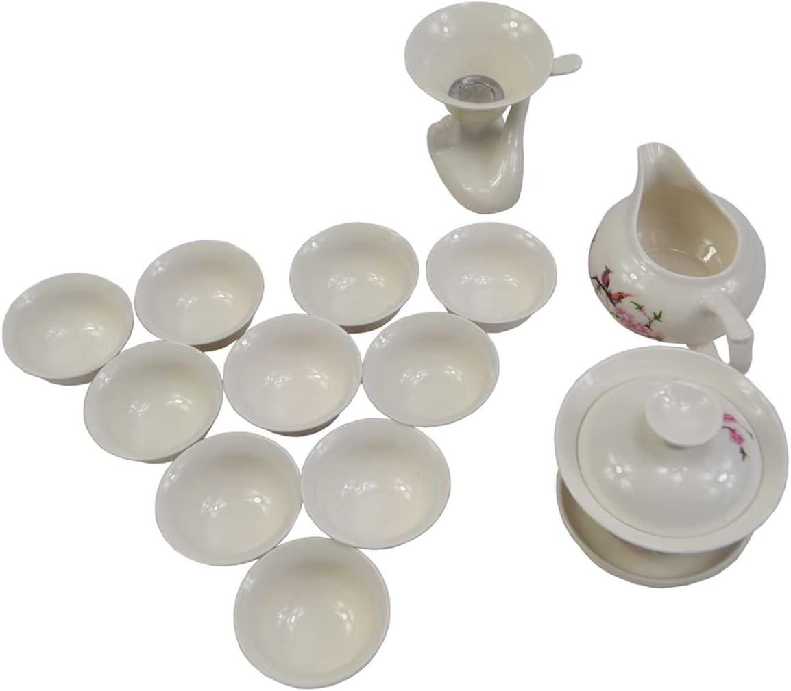 Amazon.com | kongfu tea Set gong fu tea set Gongfu Ceremony Gaiwan Gift ...