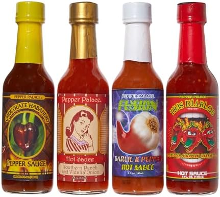 Amazon.com : Pepper Palace Mixtreme Hot Sauce Variety Pack - Mr Pain ...