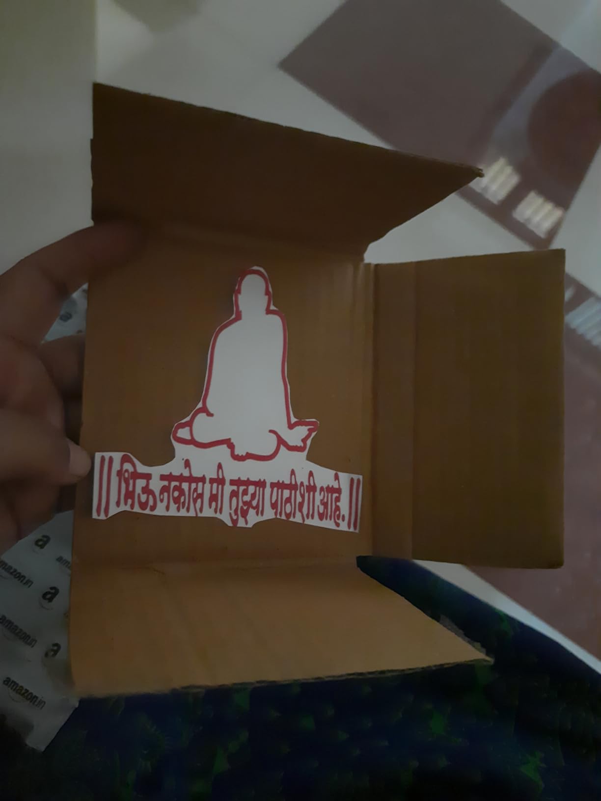 Tatmods Swami Samarth Quart Sticker & Decal for All Bikes and Cars ...