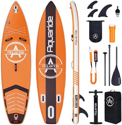 Inflatable Stand Up Paddle Board for Adults - Premium SUP Board Bundle ...