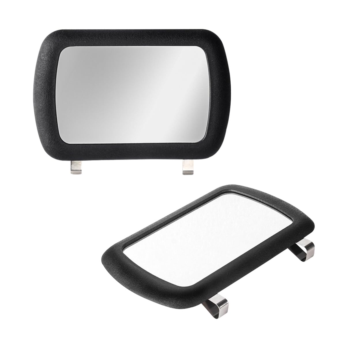Amazon.com: Ohleats 2PCS Car Visor Vanity Mirror, Stainless Steel ...